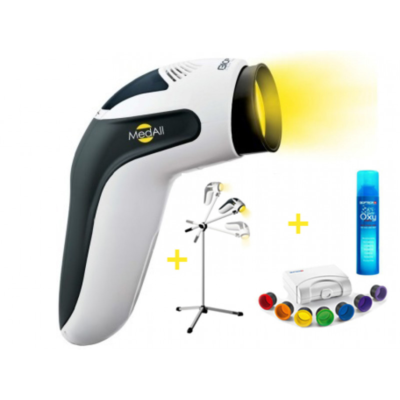 Biolampa Bioptron MedAll + kolorterapia + stojan + OXY sprej | okbeauty.sk